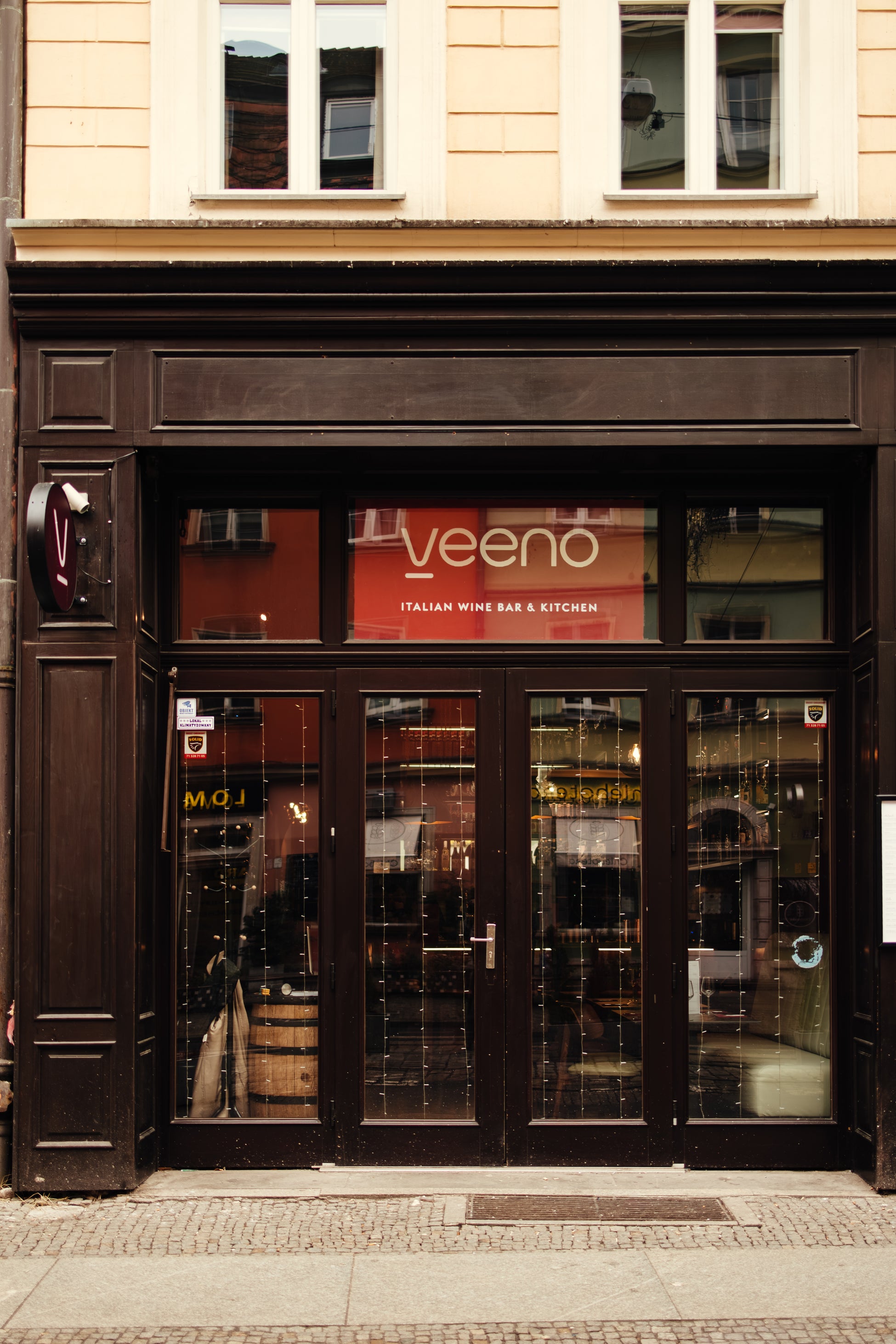 Menu | Veeno Bars